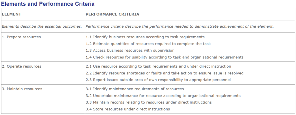 Foundation Skills and the Australian VET system – On Target Work Skills