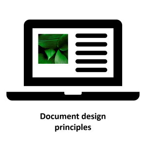 Document design principles: A guide for trainers and TAFE teachers – On ...