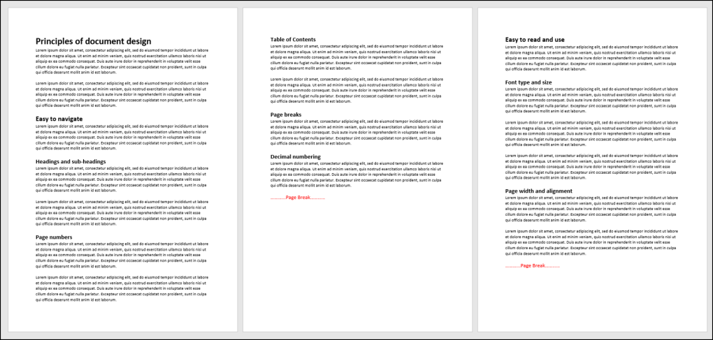 Document design principles: A guide for trainers and TAFE teachers – On ...