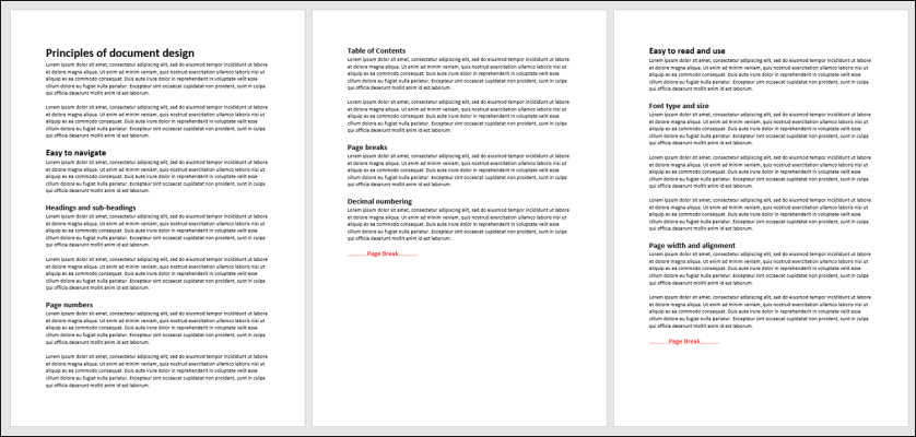 Document design principles: A guide for trainers and TAFE teachers – On ...