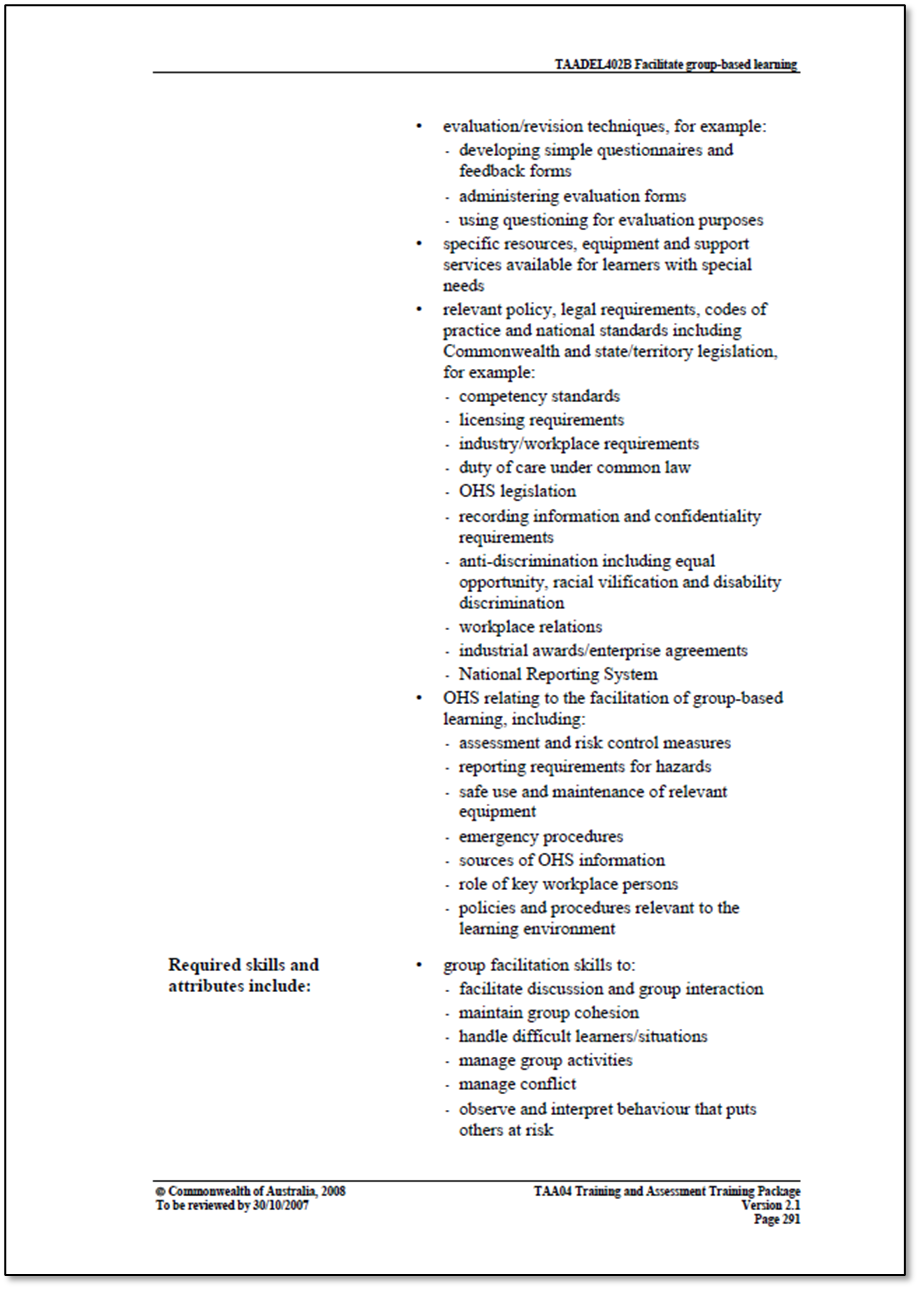 The importance of foundation skills and knowledge – On Target Work Skills