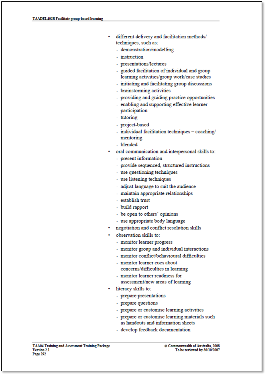 The importance of foundation skills and knowledge – On Target Work Skills