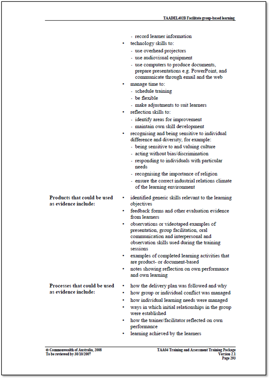 The importance of foundation skills and knowledge – On Target Work Skills