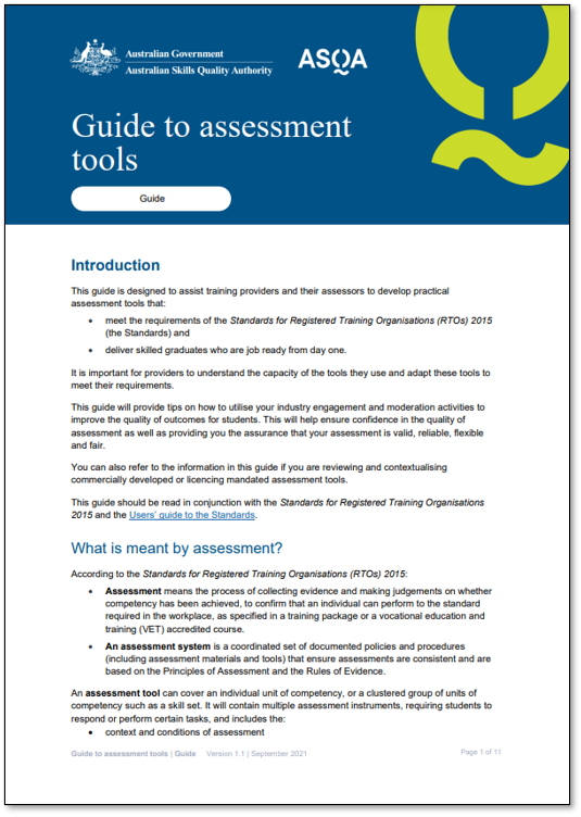 Competency-based assessment – On Target Work Skills