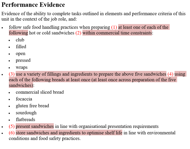 Prepare for assessment validation by unpacking the unit – On Target ...