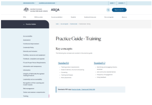 2025 Standards for RTOs: A new quality training framework – On Target ...